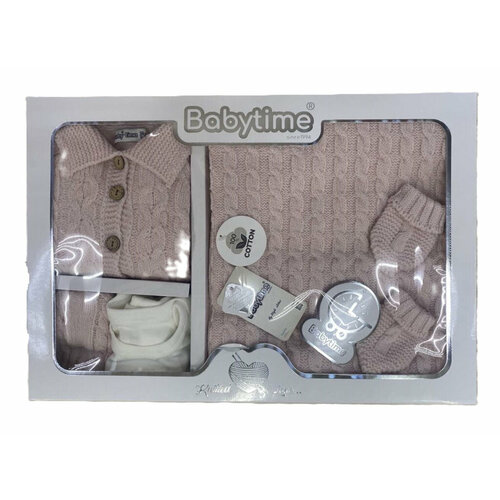 Комплект одежды BabyTime, размер 56, розовый