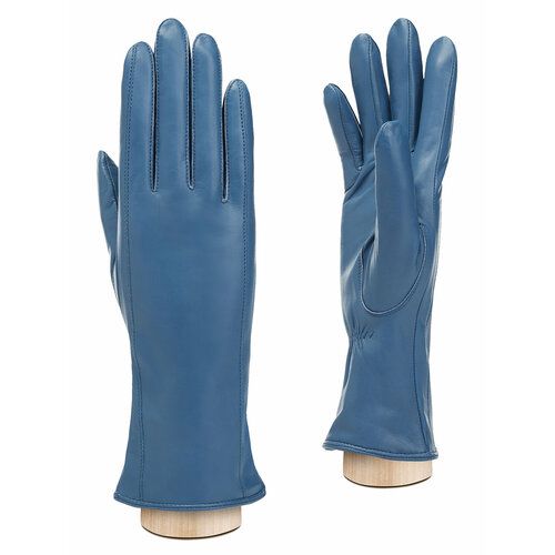 Перчатки ELEGANZZA, размер 7.5, голубой