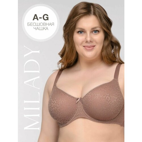 Бюстгальтер MILADY, размер 90F, коричневый