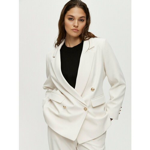 Пиджак 4FORMS, размер 66, белый
