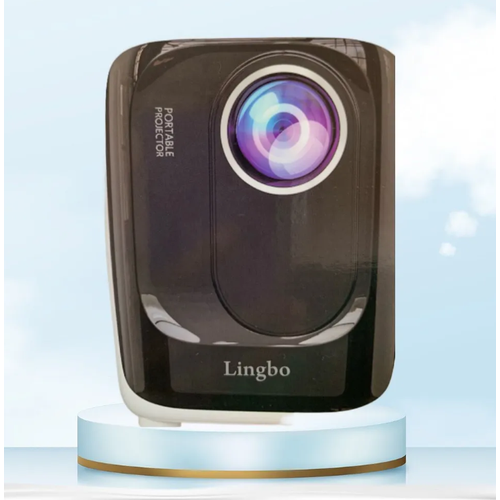 Портативный проектор Lingbo Projector T4 MAX 1920x1080 (Full HD) черный