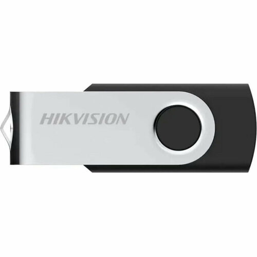 Флеш-память HIKVision M200S 16Gb/USB 2.0/Черный/Серебр (HS-USB-M200S/16G)