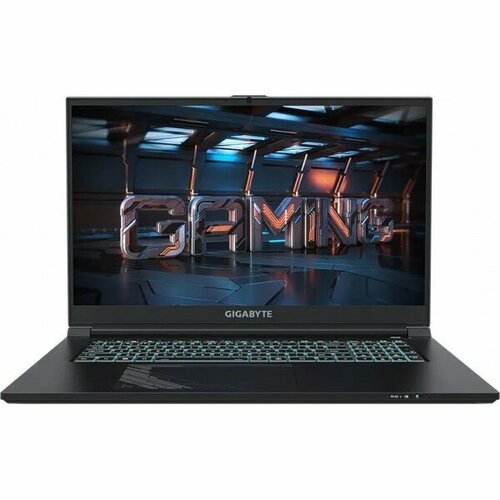 GIGABYTE Ноутбук Gigabyte G7 MF Core i5 12500H 16Gb SSD512Gb NVIDIA GeForce RTX4050 6Gb 17.3" IPS FHD (1920x1080) Windows 11 Home black WiFi BT Cam (MF-E2KZ213SH) MF-E2KZ213SH