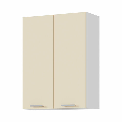 Кухонный модуль навесной, Ксения, ШВ 700*920 Белый / Ваниль глянец
