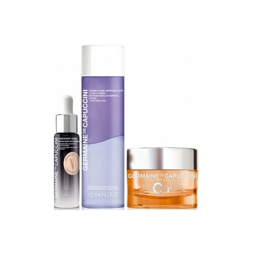 Germaine de Capuccini Golden Hours Set 4 Набор "Золотые часы" антиоксидантный, 1 уп.