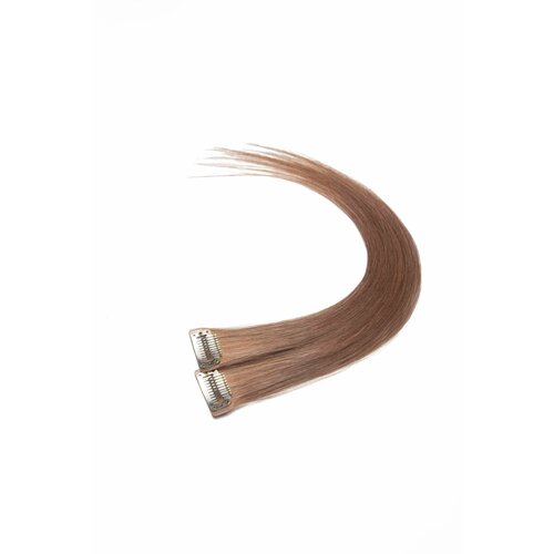 Hairshop Височные пряди 5Stars 6.34 прямые 40 см (2 шт) (Светло каштановый)