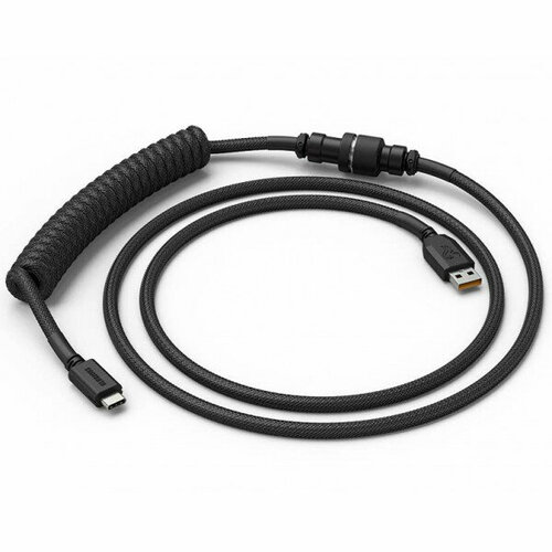 Кабель для клавиатуры Glorious Coiled Cable Phantom Black