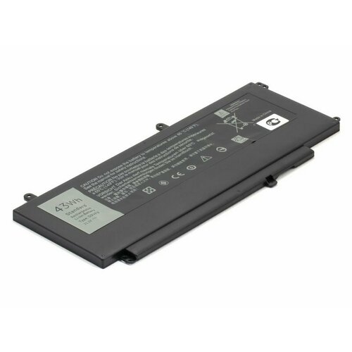 Аккумуляторная батарея для ноутбука Dell D2VF9 11.4V (3800mAh)