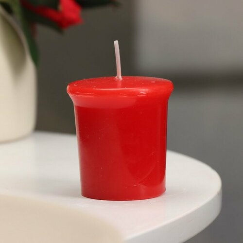 Богатство Аромата Свеча ароматическая "Sweet Strawberry", сладкая земляника, 5х4,5 см
