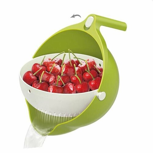 Дуршлаг корзина для мытья фруктов и овощей Drain Basket