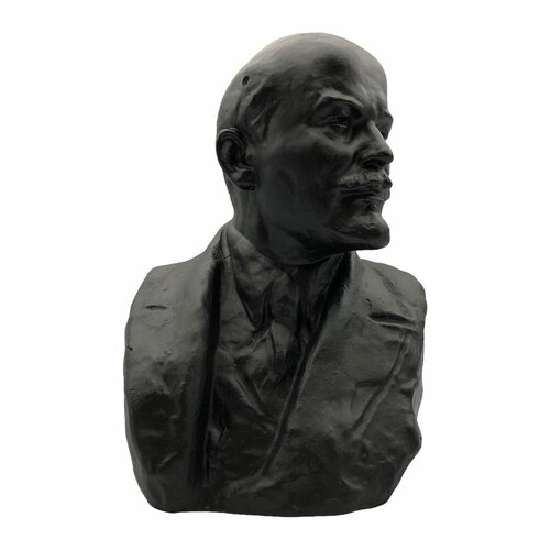 Керамический бюст "В. И. Ленин" 1930-1940 гг, Гжель, СССР