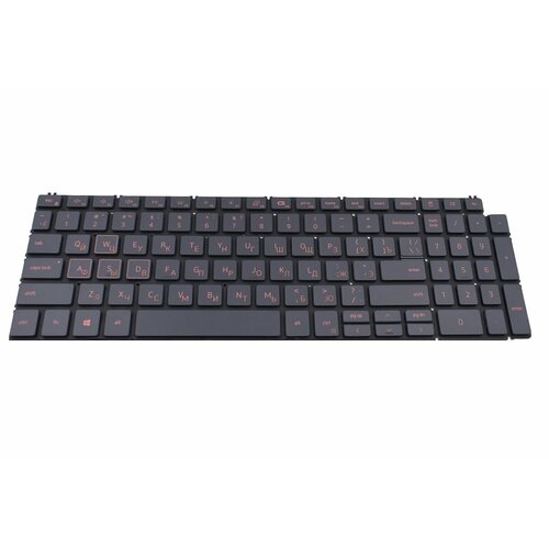 Клавиатура для Dell 5510 G515 ноутбука с красной подсветкой