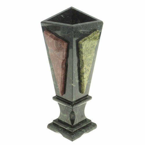 Подарочная ваза из камня "Силуэт" 10х10х29 см 113619