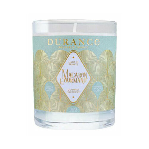 Durance Ароматическая свеча Perfumed Natural Candle Gourmet Macaroon (перевосходные макаруны) Свеча 180г