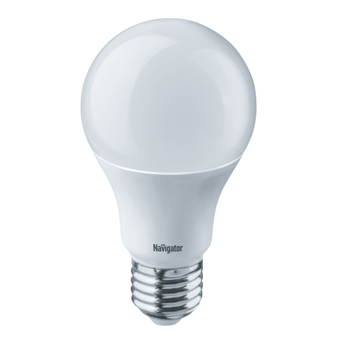 Лампа светодиодная LED 10вт Е27 диммируемая белый (14123 NLL-A60), NAVIGATOR 21594 (1 шт.)