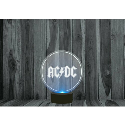 Светильник, ночник 3D AC/DC, Эй-си/ди-си №2