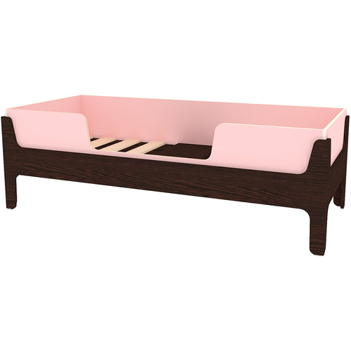 Кровать односпальная Лотос Венге Розовый