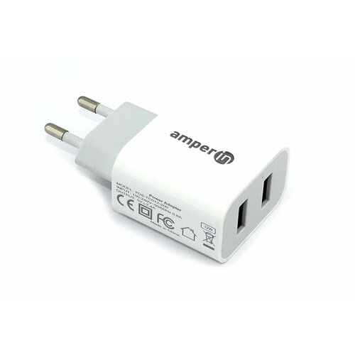 Блок питания Amperin 2-port 5V 2.4A (USB) 12W