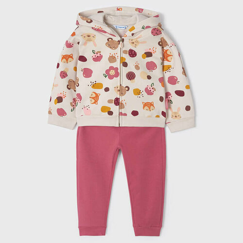 Комплект одежды Mayoral, размер 98 (3 года), розовый, бежевый