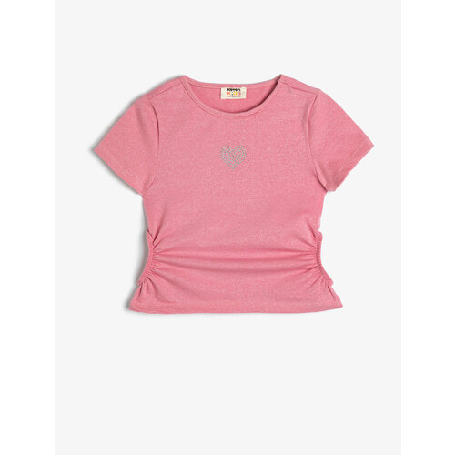 Блуза KOTON, размер 7-8 лет, розовый