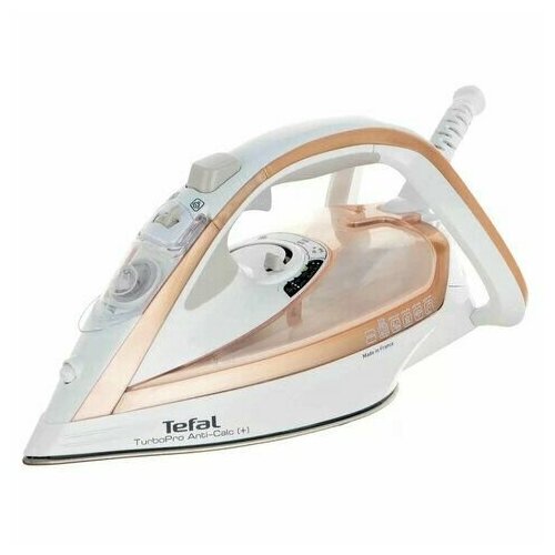 Утюг TEFAL FV5697E1, 3000 Вт, керамическое покрытие, антикапля, антинакипь, самоочистка, бежевый, 1830007645