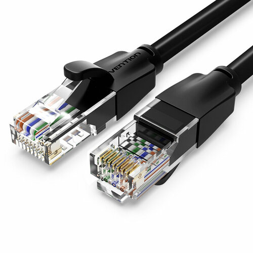 Патч-корд UTP cat.6, RJ45 длина 15 метров/ Vention LAN для ПК, WiFi роутера smart tv, арт. IBEBN