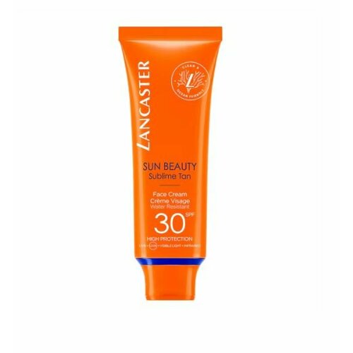 Lancaster Sun Beauty, солнцезащитный крем для лица SPF30, 50 мл.