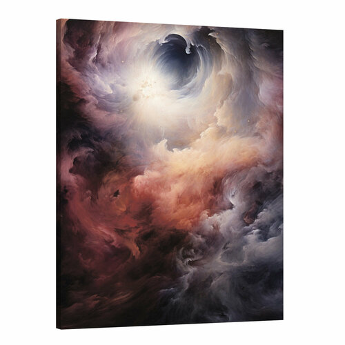 Интерьерная картина 50х70 "Астрономия: Вдохновение в звездах"