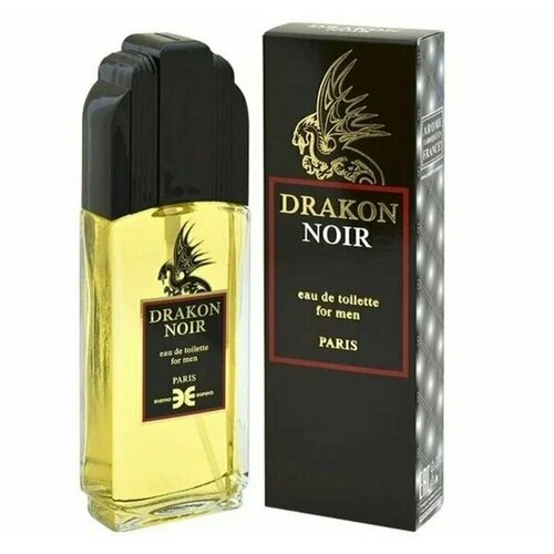 Дезодорант парфюмированный Alain Aregon мужской Drakon delirium black, 95 мл