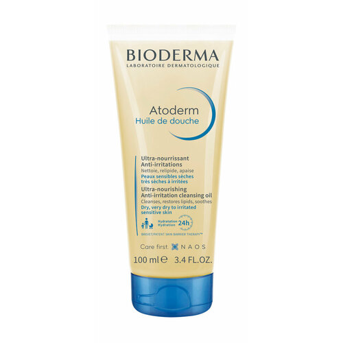 BIODERMA LABORATOIRE DERMATOLOGIQUE Атодерм Масло для душа, 100 мл