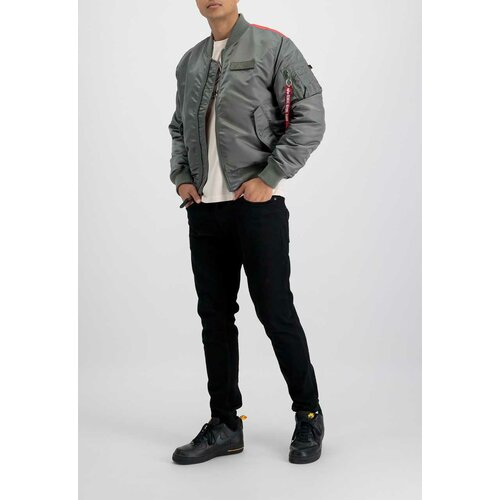 Куртка ALPHA INDUSTRIES, размер L, зеленый, оранжевый