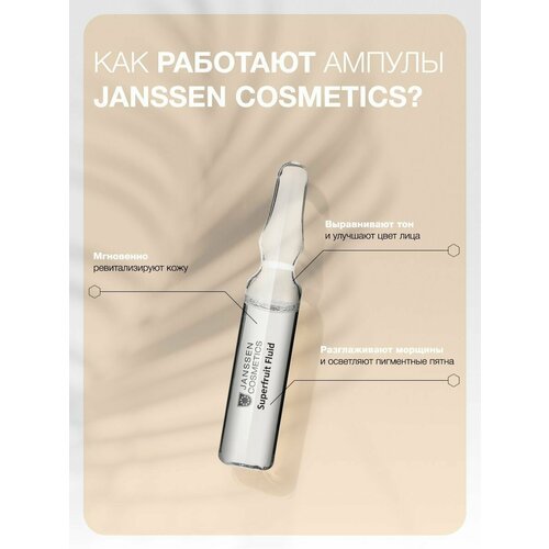 Janssen Cosmetics, Увлажняющая сыворотка для лица с витамином С от морщин 1х2мл