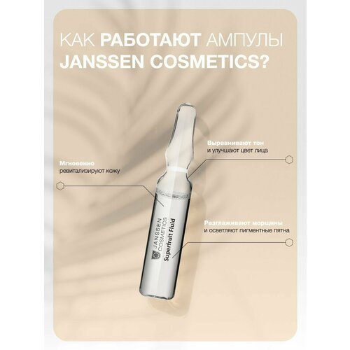 Janssen Cosmetics, Увлажняющая сыворотка для лица с витамином С от морщин 1х2мл