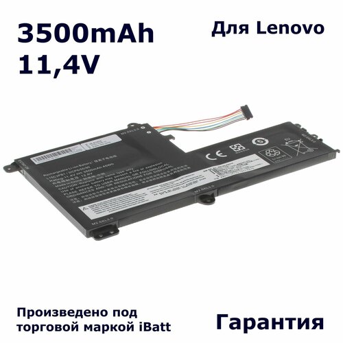 Аккумулятор iBatt 3500mAh, для 15AST 14AST 15IKBR L15L3PB0 L15C3PB1