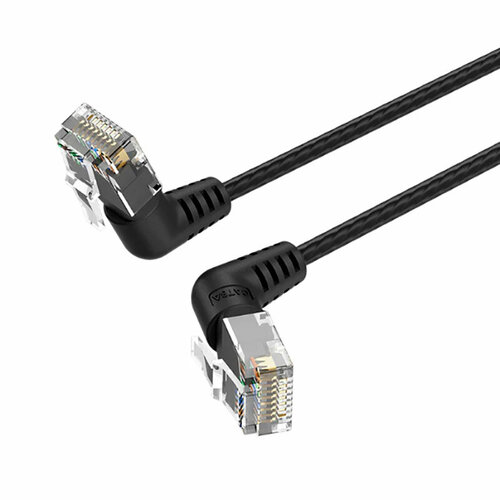 Сетевой кабель Vention UTP cat.6a RJ45 1m Black IBOBF