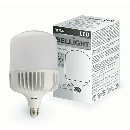 Лампа Bellight светодиодная LED Т-50W-Е27-6500К,1шт