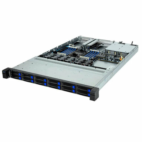 Серверная платформа Gigabyte 1U R163-S32-AAB1, без процессора/без ОЗУ/без накопителей/БП 2х1300Вт/LAN 1гбит/с