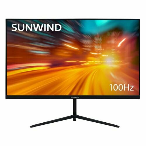 Монитор SunWind SM-24FV222 23.8", черный [sm24vb01]