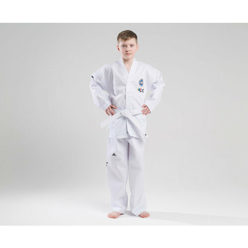 Кимоно adidas, размер 116, белый