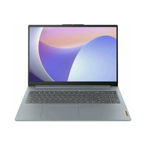 Ноутбук Lenovo IdeaPad Slim 3 15IRU8 82X7004BPS, 15.6", 2023, TN, Intel Core i3 1305U 1.6ГГц, 5-ядерный, 8ГБ LPDDR5, 256ГБ SSD, Intel UHD Graphics, без операционной системы, серый