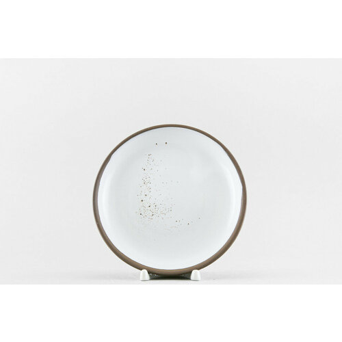 Тарелка плоская 18 см Борисовская керамика Бланманже