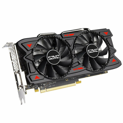 Видеокарта SZMZ Radeon RX580 / 8GB GDDR5 / 256bit GPU / Gaming / Игровая