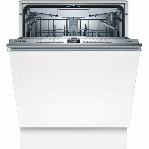 Встраиваемая посудомоечная машина BOSCH SMV6ZCX00E, полноразмерная, 14 комплектов, 6 программ, защита от протечек, белая