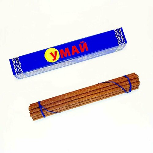 Умай безосновные благовония палочки, Baikal Incense, 1 уп. (19 палочек)