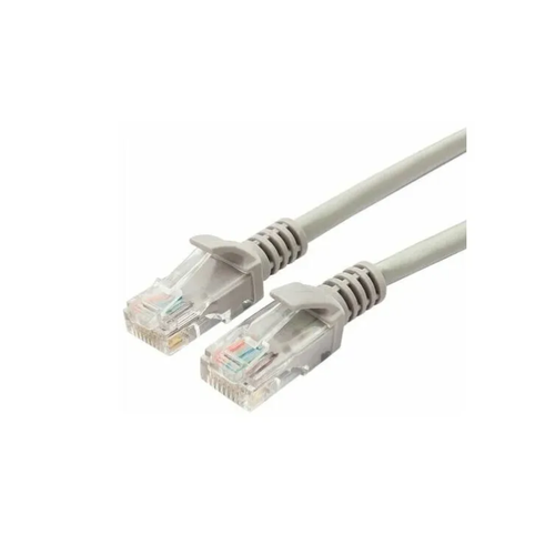 Патч-корд UTP, 15м, литой, RJ45, серый