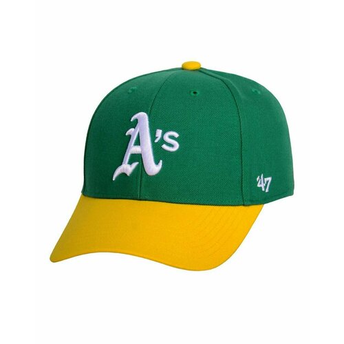 Бейсболка '47 Brand, размер OS, желтый, зеленый