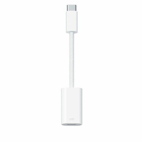 Переходник Apple USB Type-C - Lightning (MUQX3FE/A)