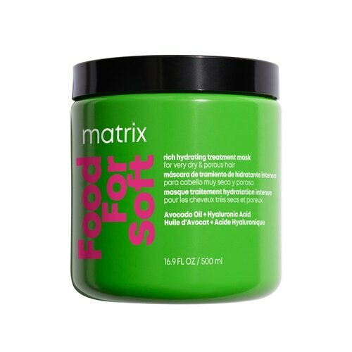 Matrix Total Results Food For Soft Маска увлажняющая и питательная для очень сухих волос 500 мл