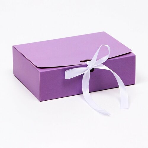 Коробка складная «Сиреневая», 16,5 х 12,5 х 5 см (комплект из 25 шт)