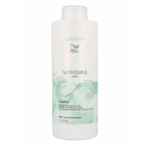 Wella NUTRICURLS - Мицеллярный шампунь для кудрявых волос 1000 мл